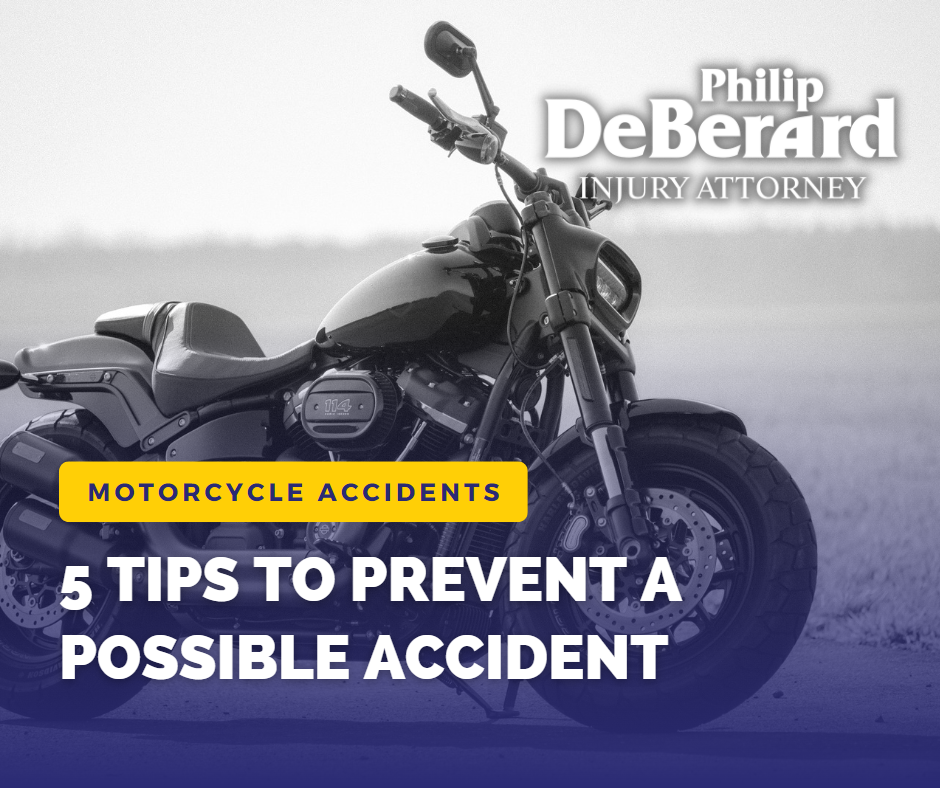 5 Tips to Prevent a Possible Motorcycle Accident